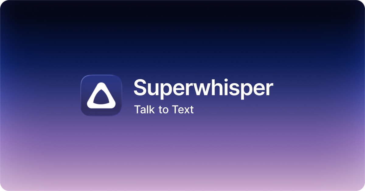 Talk to Text Free Online | Superwhisper